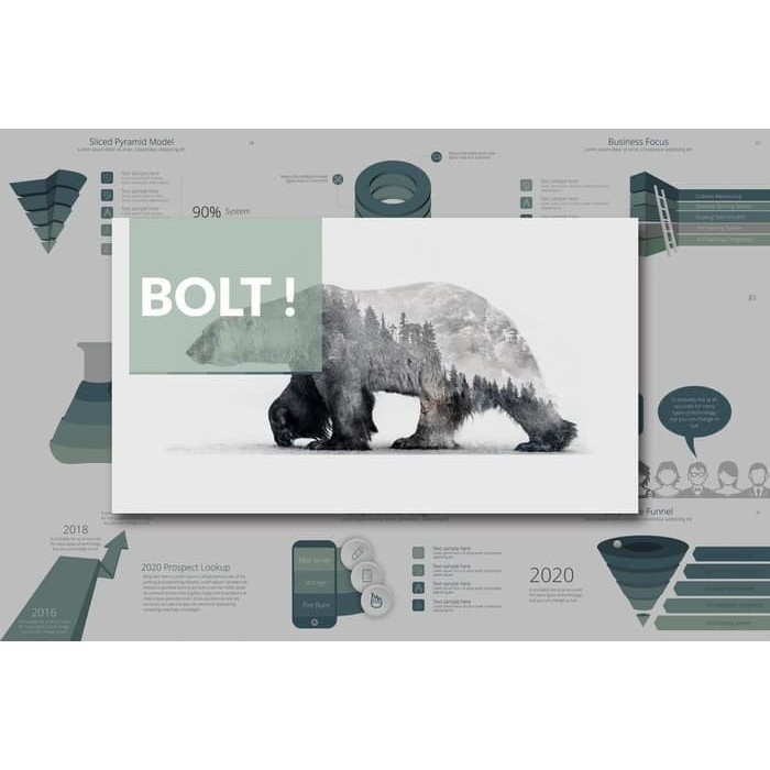 Jual Slide Presentasi BOLT Powerpoint Template ppt pptx | Shopee Indonesia