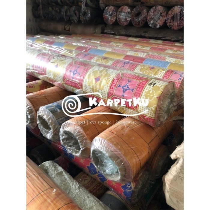 Jual [1 Roll] Karpet Plastik Vinyl Kilat Pink (@20 Mtr) Alas Meja & Lantai | Shopee Indonesia