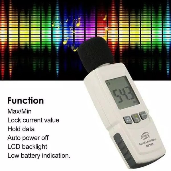 Jual Ready Sound Level Meter - Alat Ukur Tingkat Kebisingan Suara ...
