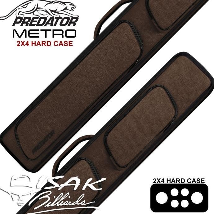 Jual Predator Metro 2X4 Brown Hard Case - Tas Stick Billiard Pool Cue ...