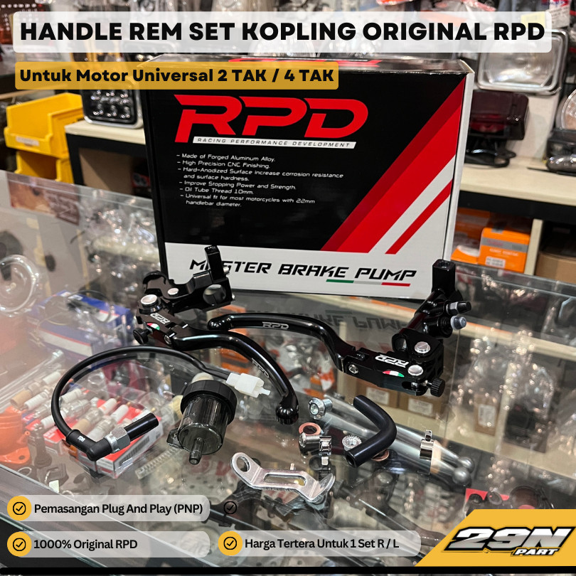 Jual MASTER REM SET HANDLE KOPLING RADIAL S1 ORIGINAL RPD RACING ...