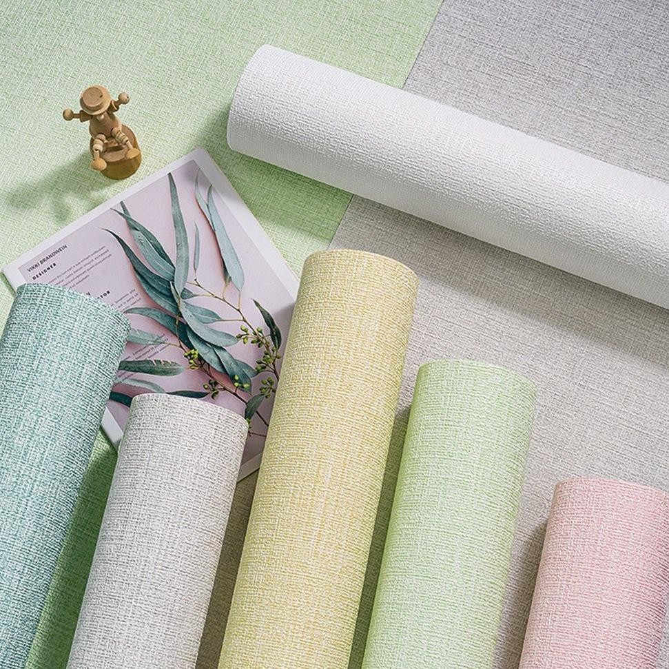Jual LINEN Wallpaper Linen Roll | Wallpaper Dinding | Dekorasi Kamar ...