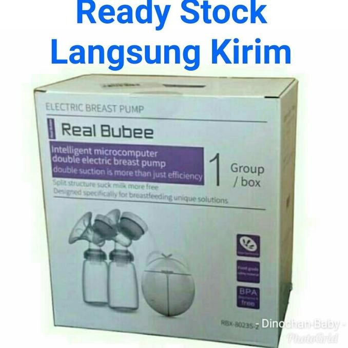 Jual Pompa ASI Elektrik Real Bubee - Electric Double Breast Pump Real Bubee | Shopee Indonesia
