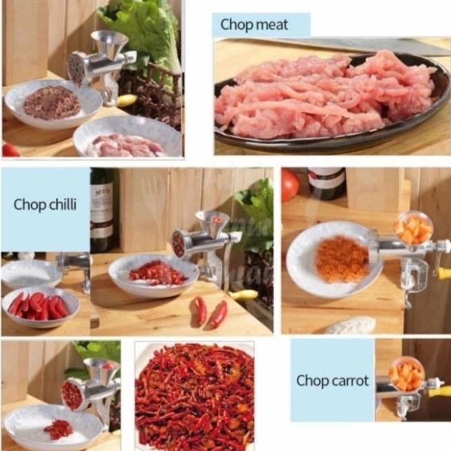 Jual Alat Giling Daging Manual Gilingan Daging Serbaguna Meat Grinder ...