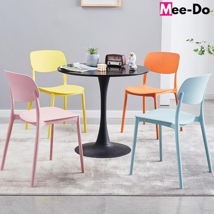 Jual Kursi Makan Cafe Mee Do Plastik Minimalis Scandinavian Sakura_Jou ...