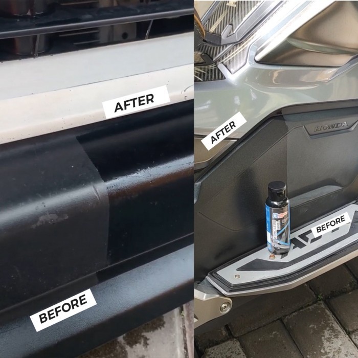 Jual Chapter One Trim Restorer Back To Black 100 Ml Penghitam Panel ...