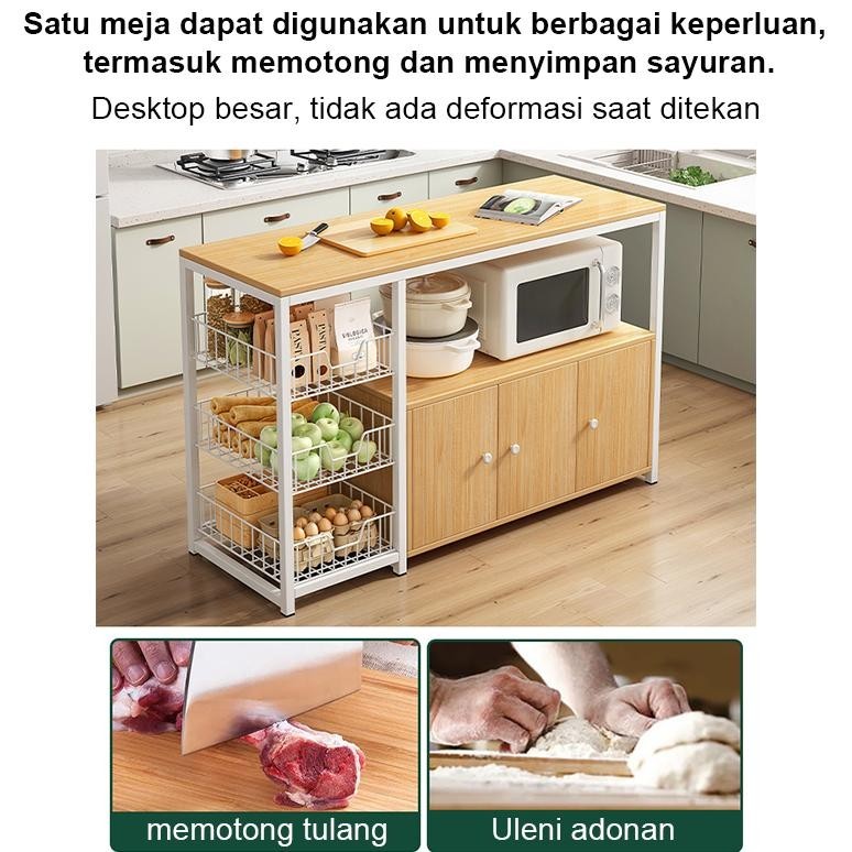 Jual Lemari Dapur Serbaguna Rak Oven Rak Microwave Kitchen Rack Rak ...