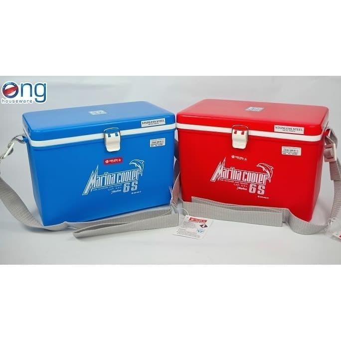 Jual Marina Cooler Box Kotak Box Es Mini 6S Lion star 5,5L i-15 i15 | Shopee Indonesia