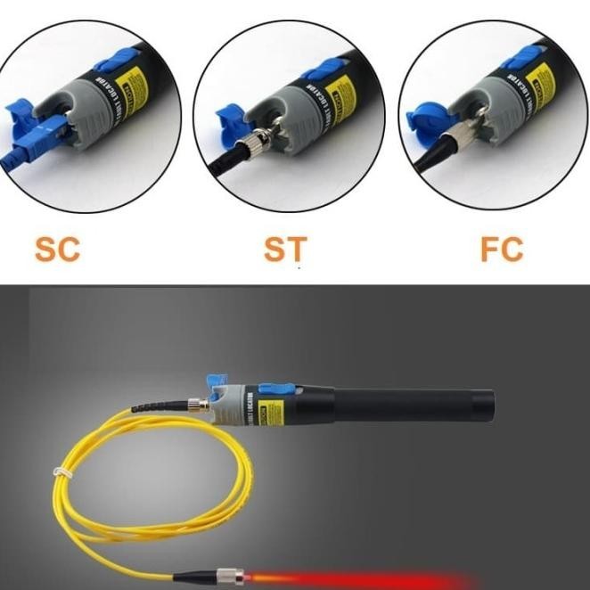 Jual Visual Fault Locator Vfl Fo Optik Senter Optik Laser Kabel Fiber ...