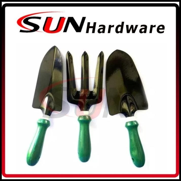 Jual BOOM SALE SENDOK SEKOP MINI GARUKAN TANAMAN 3 SET GARDEN TOOLS ...