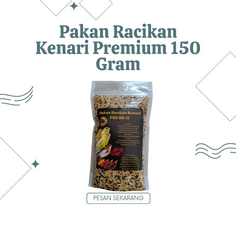 Jual Pakan Kenari Racikan Premium Pakan Burung Kenari Premium Herbal ...