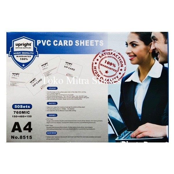 Jual Bahan Pvc Id Card Instan Isi 50Set | Shopee Indonesia