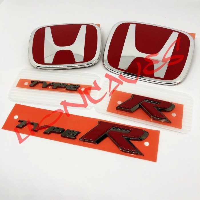 Jual Original Red Emblem. Type R Emblem For Civic Turbo (Sedan ...