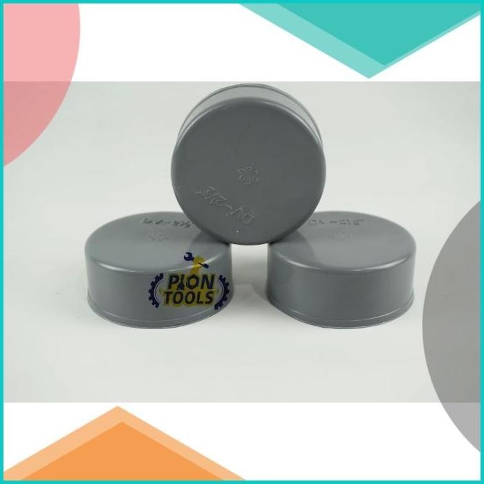 Jual PMP Dop pvc dv 2-1/2" Dop polos pvc, cap pvc, tutup pipa tanpa drat 13 | Shopee Indonesia