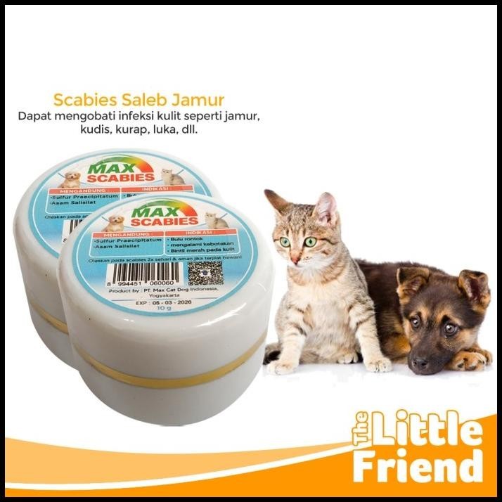 Jual Obat Scabies Kucing Obat Gatal Anjing Jamur Max Scabies Salep 10 ...
