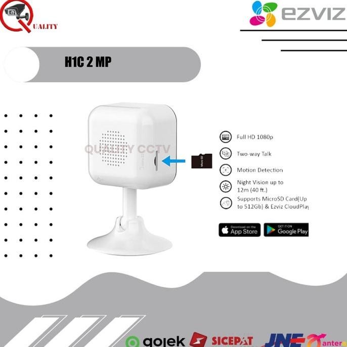 Jual EZVIZ H1C SMART HOME WIFI IP CAMERA INDOOR CCTV TYPE C 2 MP T2105 ...