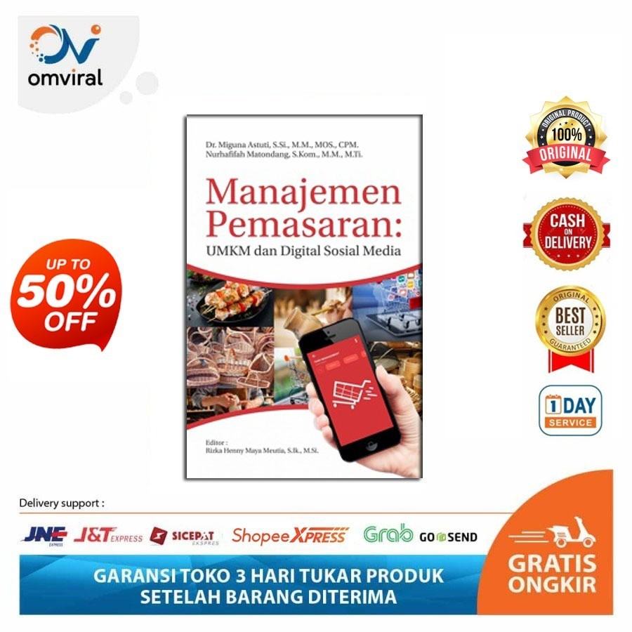 Jual Buku Manajemen Pemasaran: UMKM Dan Digital Sosial Media Penerbit Buku Deepublish Store ...