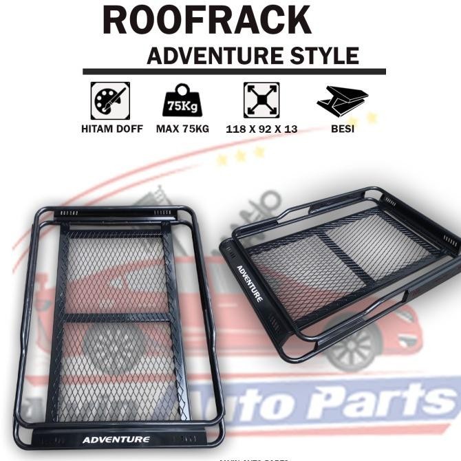 Jual ROOFRACK ADVENTURE RACK MOBIL RACK ATAS MOBIL UNIVERSAL | Shopee ...