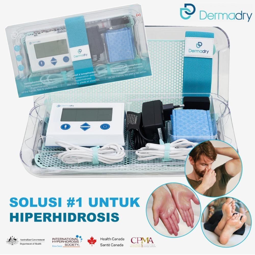 Jual PROMOO MESIN TERAPI IONTOPHORESIS DERMADRY (100% AMPUH UNTUK ...