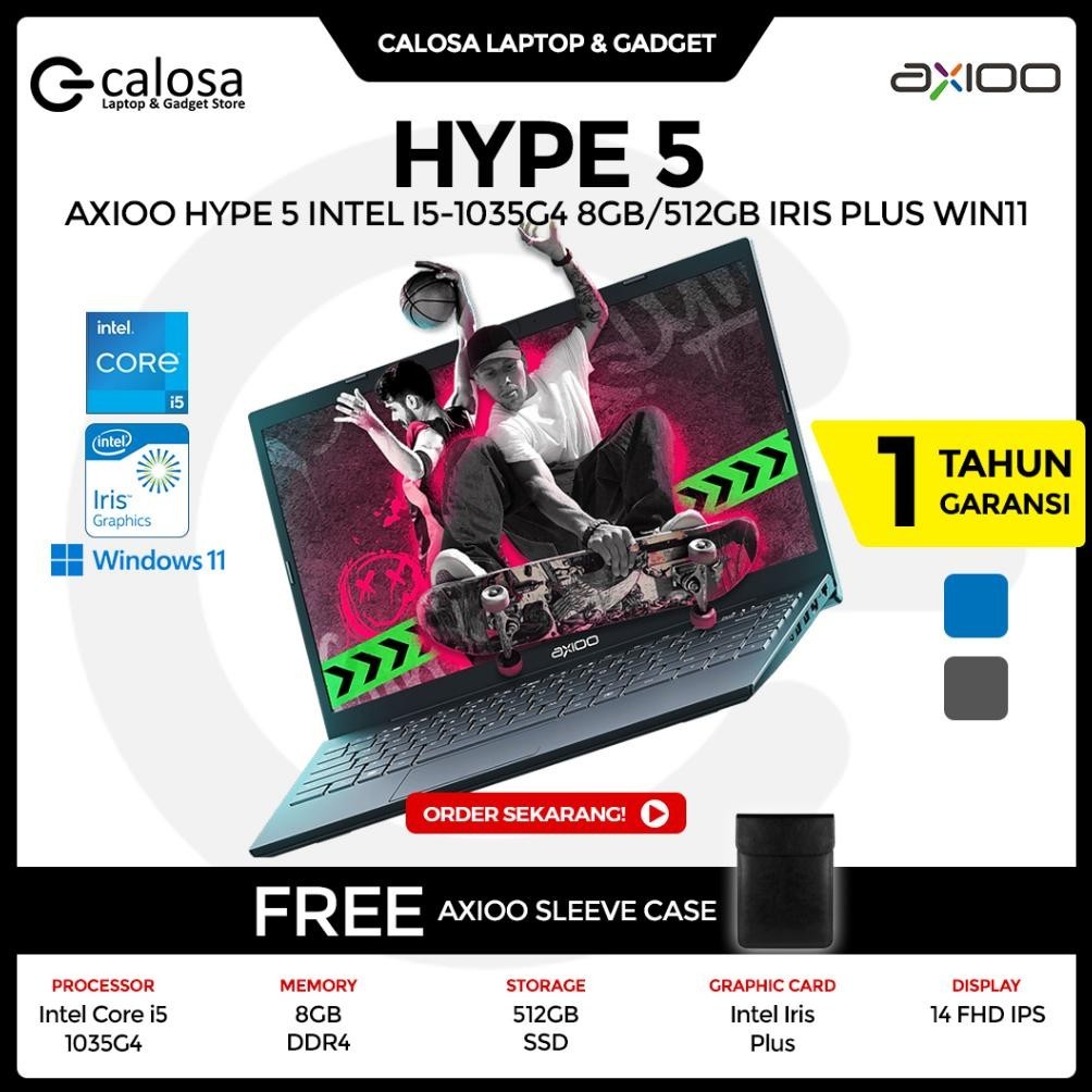 Jual YANG BARUUU AXIOO HYPE 5 INTEL I5-1035G4 RAM 16GB/512GB IRIS PLUS ...