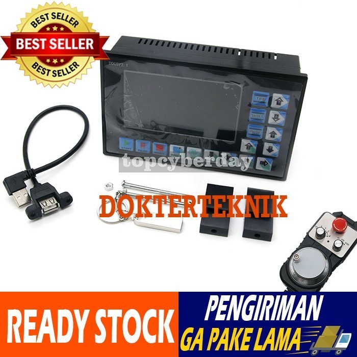 Jual CNC 4-AXIS MOTION CONTROLLER 500KHZ STEPPER MOTOR DRIVER DDCSV1 ...