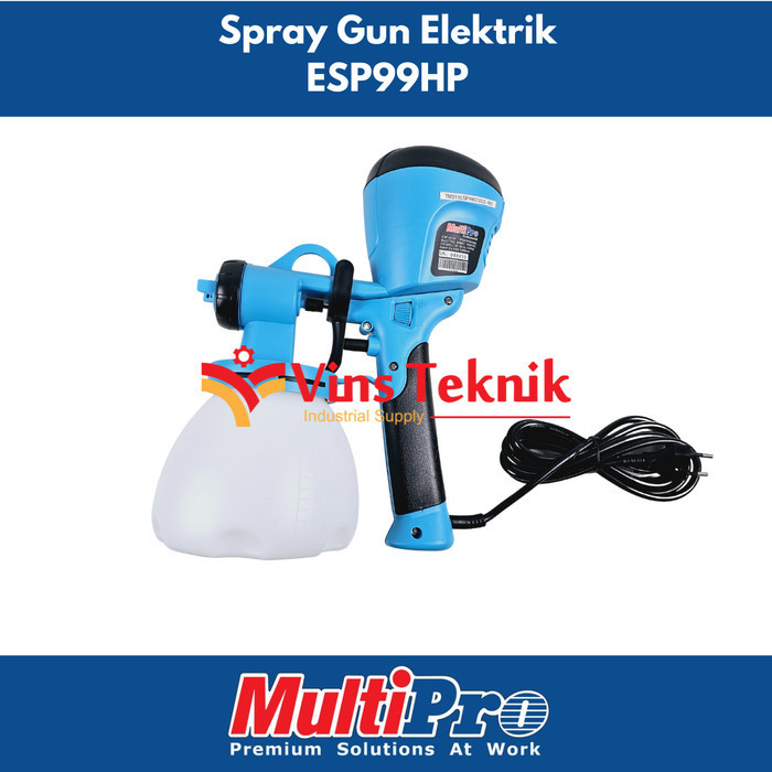 Jual Mesin Cat Spray Gun Elektrik Portable Esp99Hp Multipro Esp 99 Hp ...