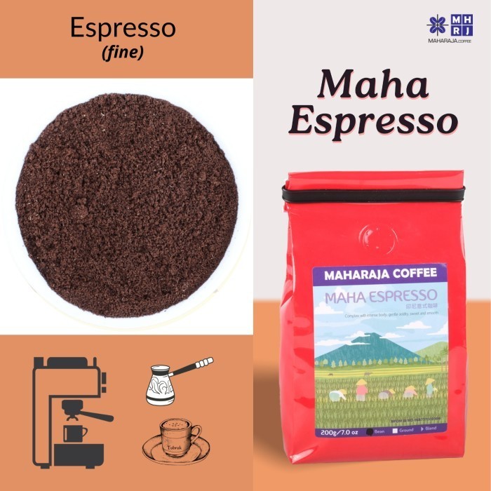 Jual Kopi Espresso Europa Blend 1Kg Biji Econo Pack Maharaja Coffee ...