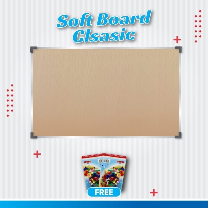 Jual Softboard / Papan Mading Classic Hanger Uk 60X90 Cm | Shopee Indonesia