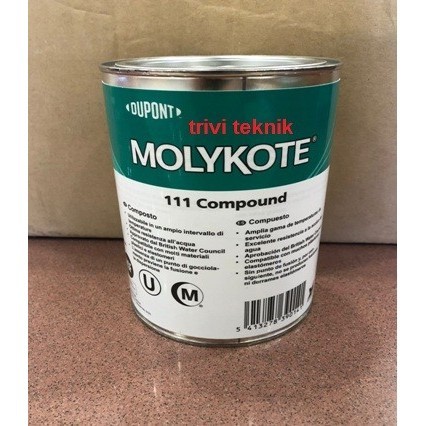 Jual Ready molykote 111 compound silicone grease 1kg FDA,molycote dow ...