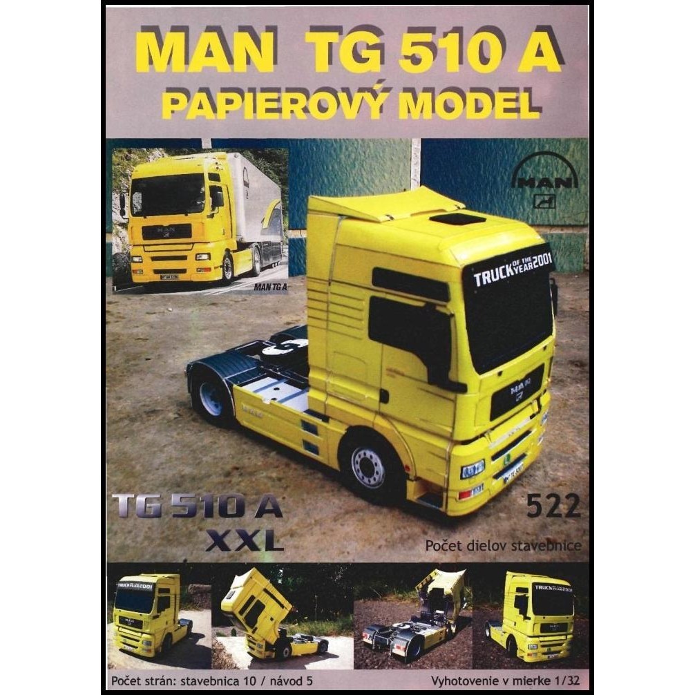 Jual BEST DEAL PAPERCRAFT TRUCK MAN TG 510 A !!!!!! | Shopee Indonesia