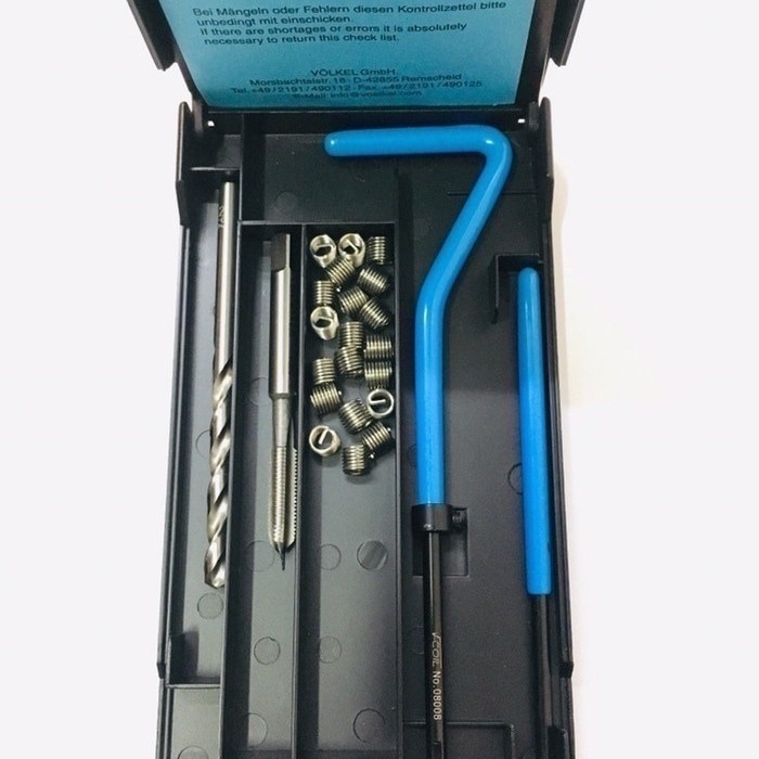 Jual Tap Recoil Set VOLKEL M20 x 2.5 Tap Repair Drat Rusak Recoil Tap ...