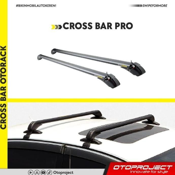 Jual Sport Rack / Kaki Rak / Cross Bar Crossbar Roof Rack Jepit Body ...