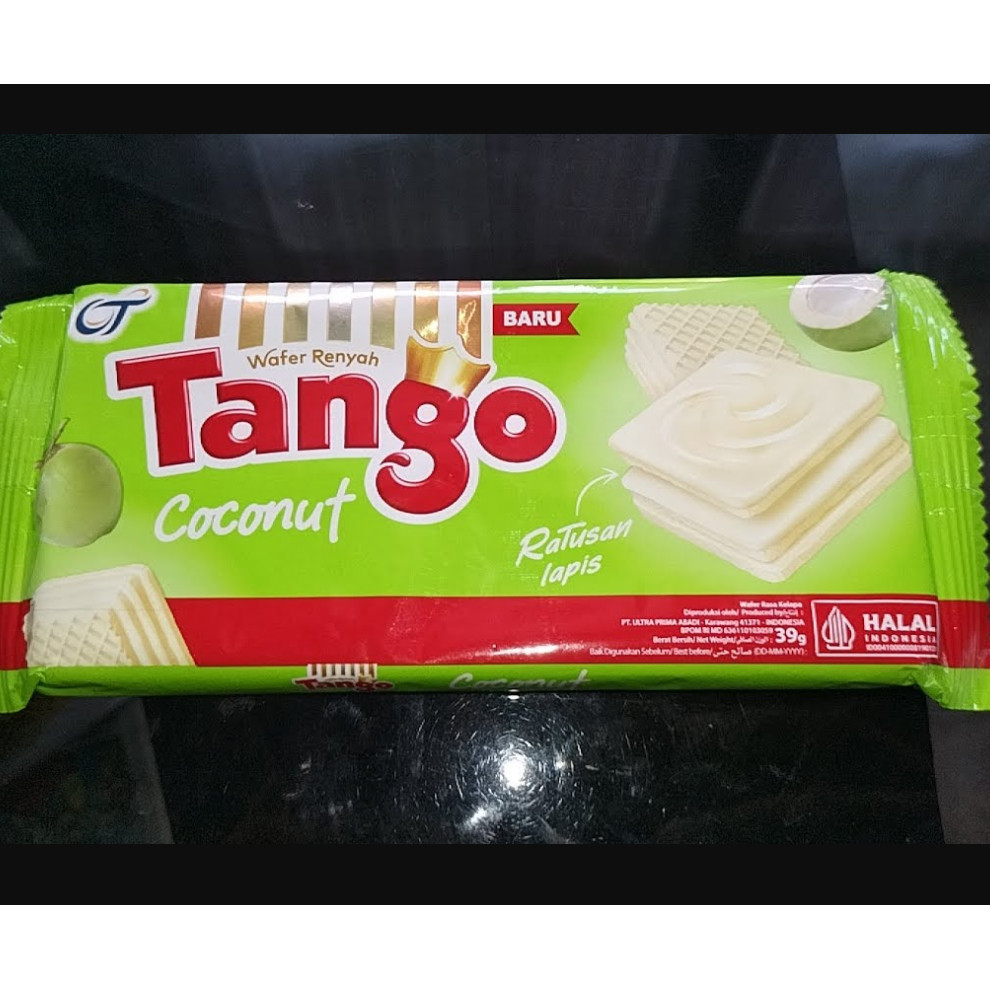 Jual Wafer Tango Coconut 110 gr Original | Shopee Indonesia