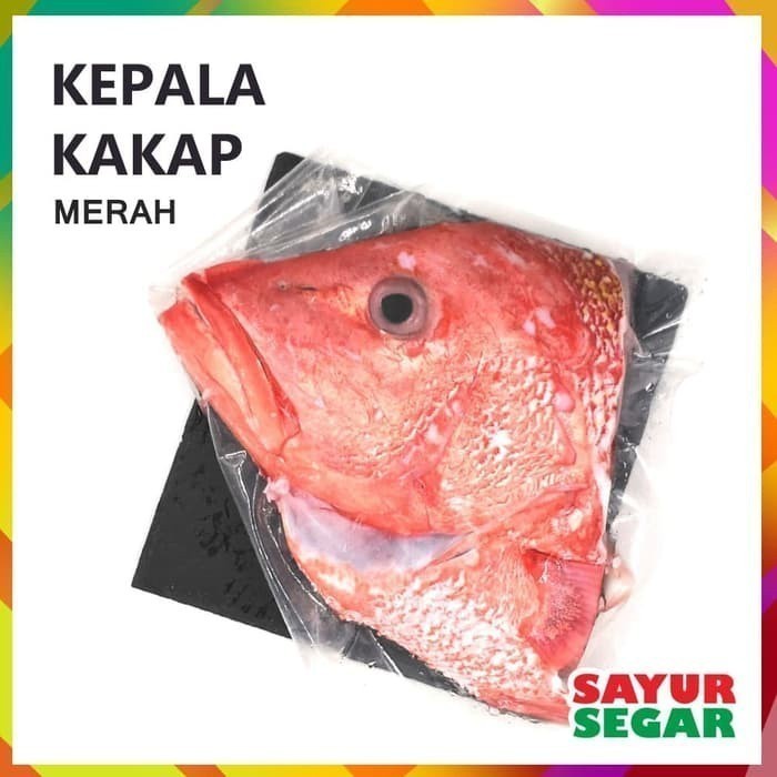 Jual Kepala Ikan Kakap Merah 350G Fresh | Shopee Indonesia