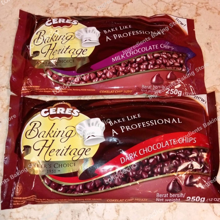 Jual Adlian Ceres Baking Heritage Choco Chips | Shopee Indonesia