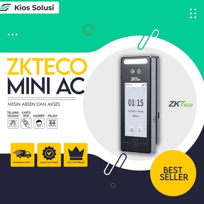 Jual Mesin Absen Wajah | Kartu Rfid Proxi | Mesin Absensi Zkteco Mini ...