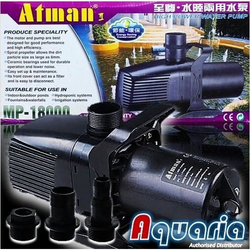Jual ATMAN MP-18000 POMPA AIR KOLAM SUBMERSIBLE POND PUMP | Shopee ...