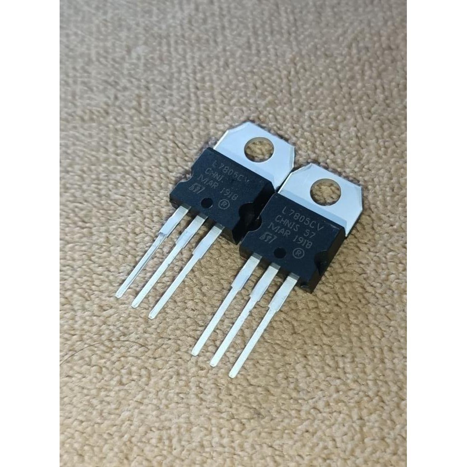 Jual IC Regulator 7805 / L7805CV / LM7805 Voltage Regulator 5 Volt Murah | Shopee Indonesia