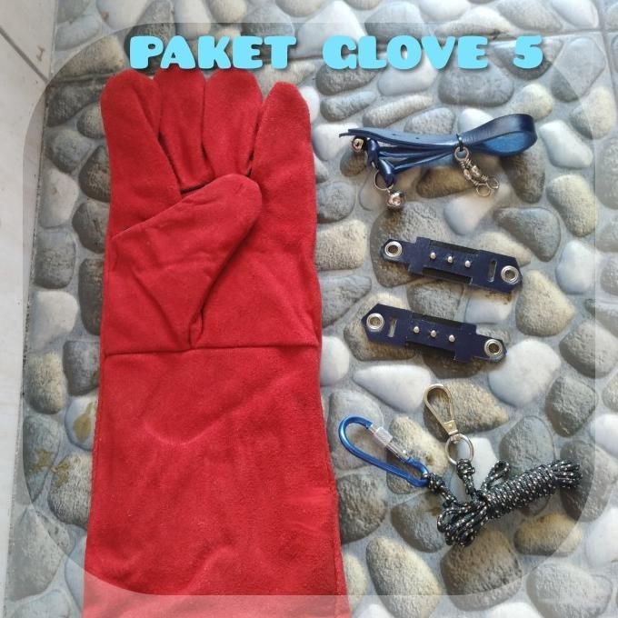 Jual ANGKLET / TALI KALI BURUNG ELANG BONDOL + WELDING GLOVE | Shopee ...