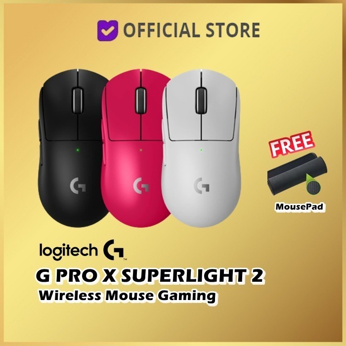 Jual Logitech G PRO X SUPERLIGHT 2 Mouse Gaming Wireless E-Sports GPRO X 2 | Shopee Indonesia