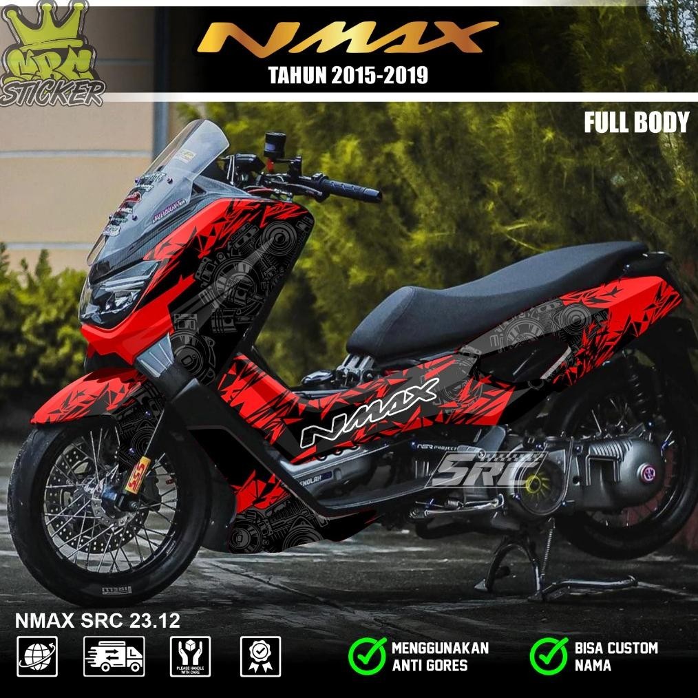 Jual Decal Sticker Stiker Yamaha Nmax 2016 2017 2018 2019 Full Body ...