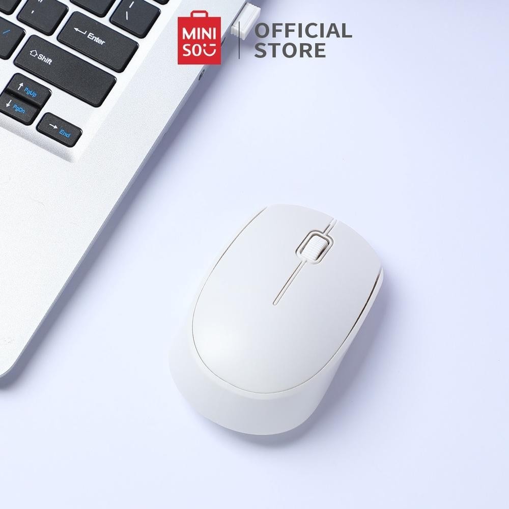 Jual Be09 MINISO Mouse Wireless 2.4GHz Optical Sensor 1600 dpi Nirkabel ...