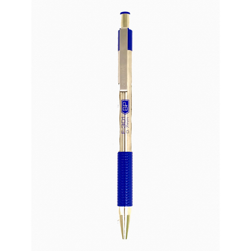 Jual Zebra Ballpen Biru / Blue F-301- Pulpen Stainless Warna Biru ...
