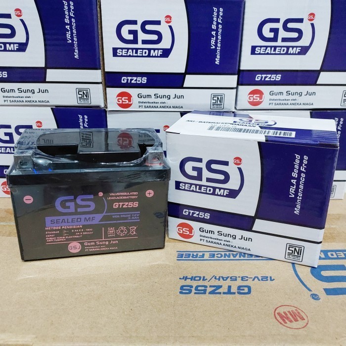 Jual Aki Motor Scoopy, Spacy, Supra X 125 Gs Gtz5S Aki Kering Honda | Shopee Indonesia