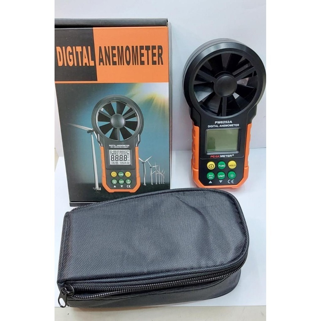 Jual Alat Uji Anemometer Kecepatan Angin / Suhu Udara | Shopee Indonesia