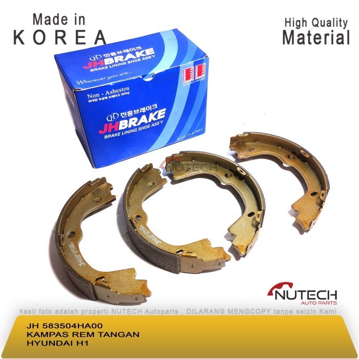 Jual KAMPAS REM TANGAN HYUNDAI H1 BRAKE SHOE HAND BRAKE | Shopee Indonesia
