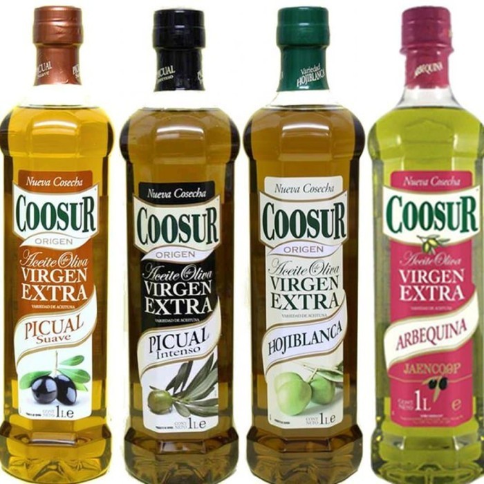 Jual Coosur Extra Virgin Olive Oil (Arbequina, Hojiblanca, Picual ...
