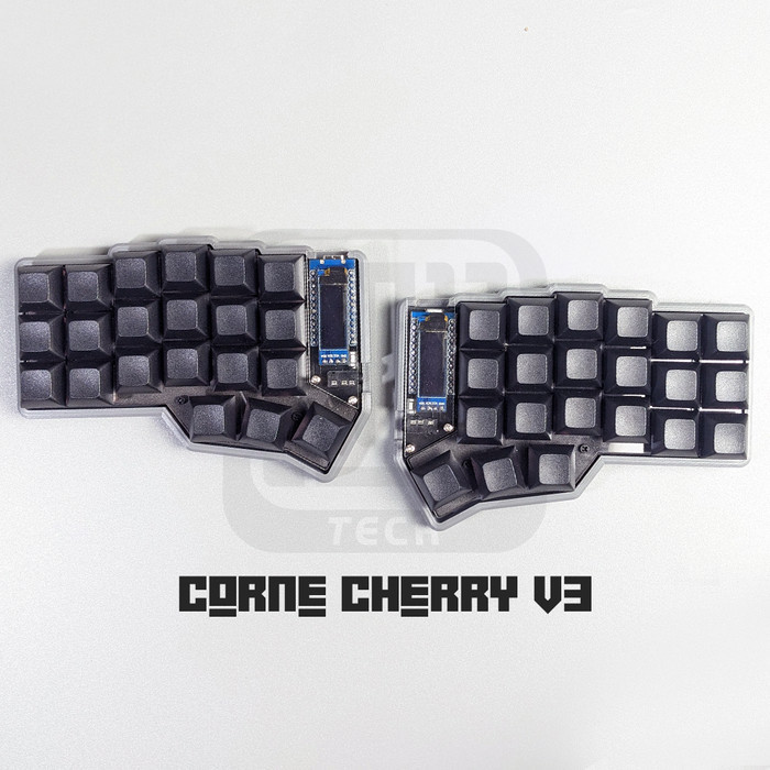 Jual CRKBD Corne Cherry V3 Prebuilt Ergo Mechanical Split Keyboard ...