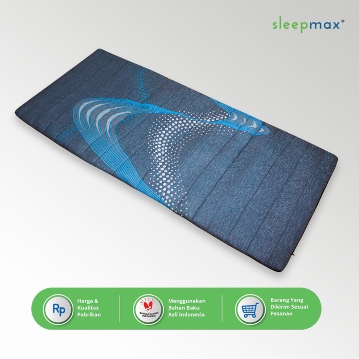 Jual Kasur Lipat Lantai Kain Spring Bed Sleepmax | Shopee Indonesia