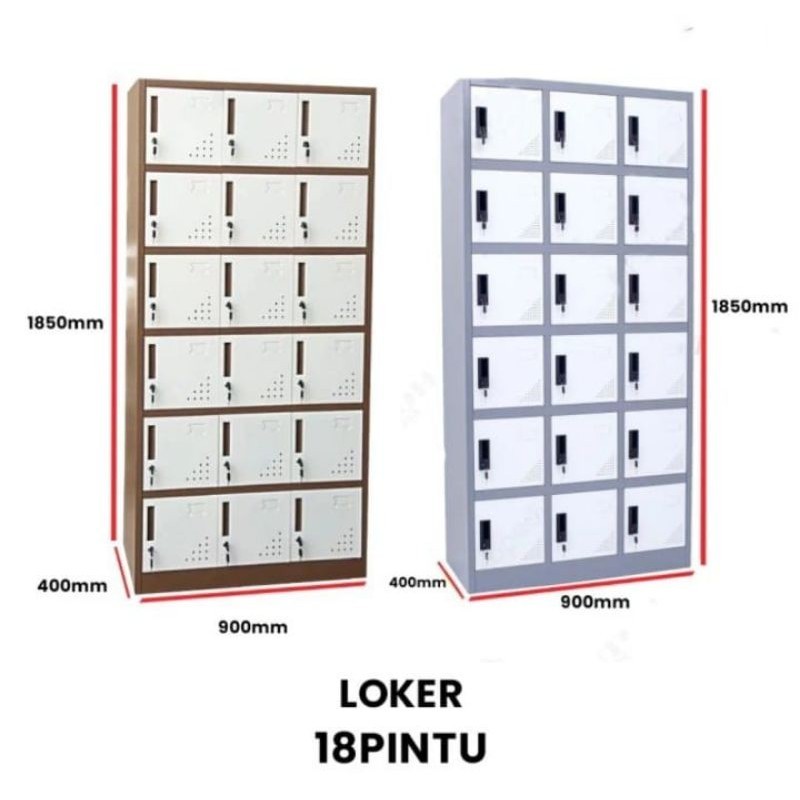 Jual LEMARI LOCKER 24 PINTU LOKER 12 PINTU LOKER 9 PINTU LEMARI ...